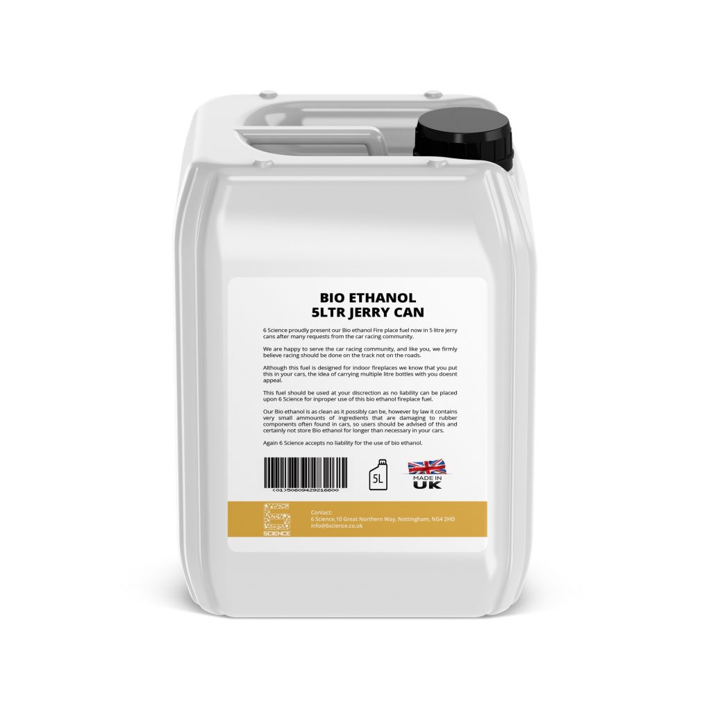 20 litre Bio Ethanol Track Day Special 97% | 6 Science